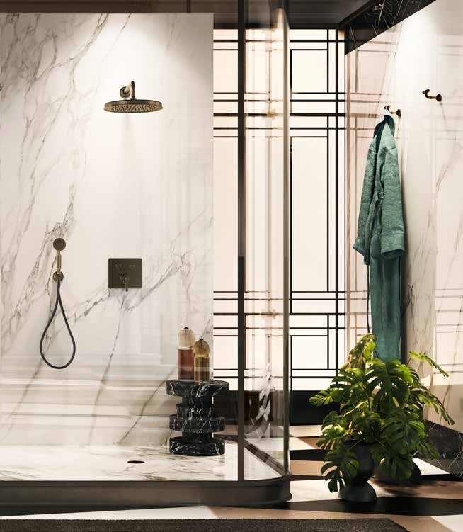 GESSI VENTI20 Душевая головка 200 мм для настенного крепления ...