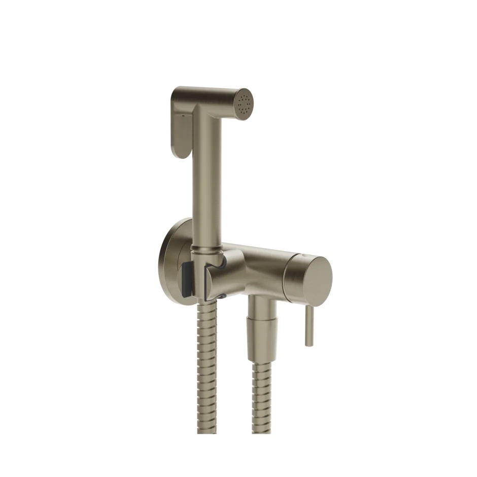 GESSI INVERSO Гигиенический душ со смесителем, 149 Finox Brushed Nickel ...
