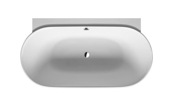 DURAVIT LUV Ванна пристенная из DuraSolid A, 1800х950х460 мм, 252 л ...